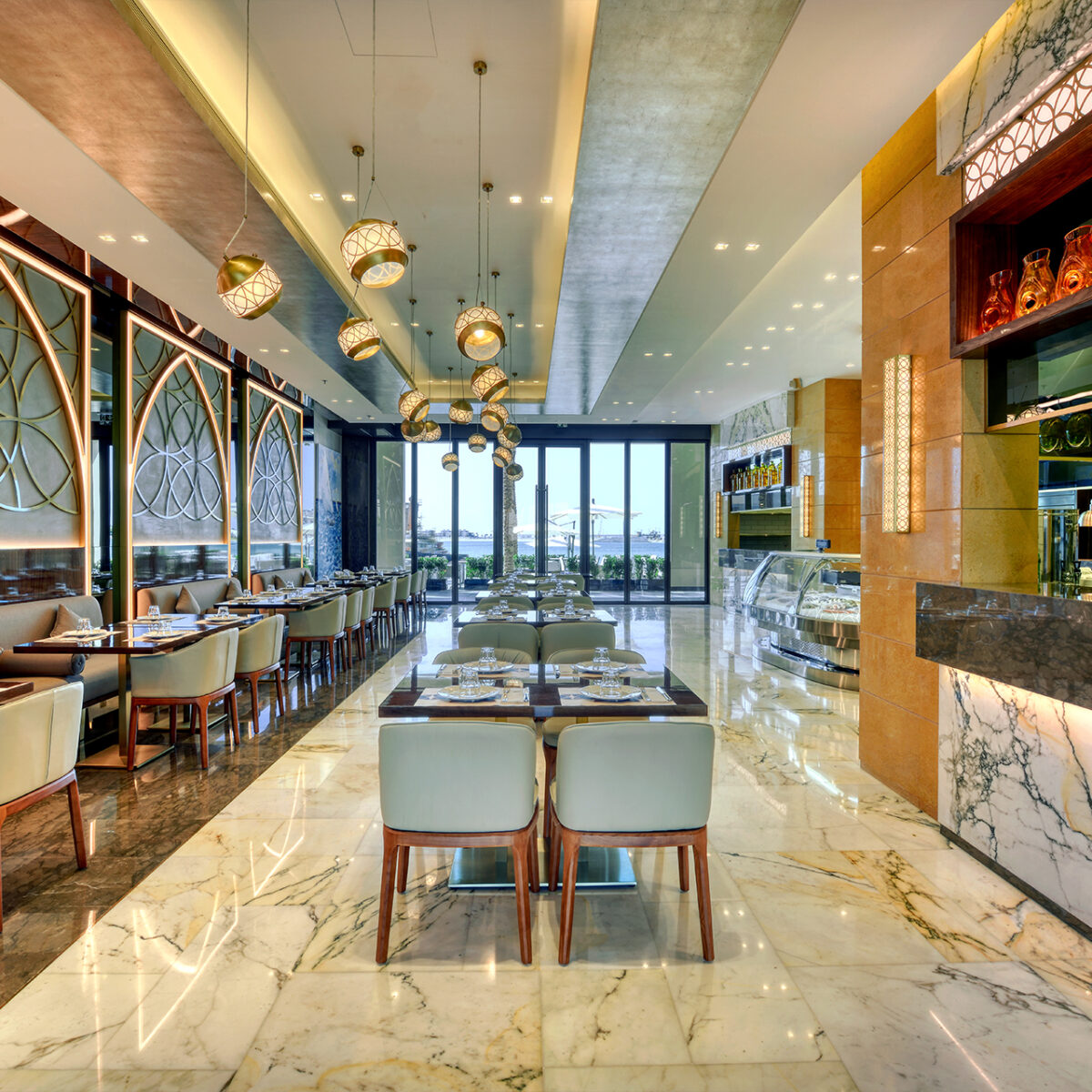 Al Safadi Restaurant – The Palm – SWAH Design